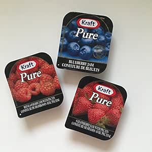 Kraft Jams Variety Pack - Strawberry, Blueberry, Raspberry : Amazon.ca ...