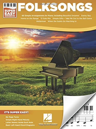 Folksongs - Super Easy Songbook: Various: 9781705152423: Amazon.com: Books