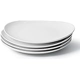 Amazon.com | Sweese 150.001 White Dinner Plates 11 Inch - Porcelain ...