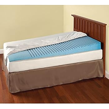 Amazon.com: Avana Inclined Memory Foam Mattress Topper Wedge, King-Size ...