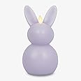 Amazon.com: Luminara Easter Bunny Candle- Gentle Lavender 4.8" x 8 ...
