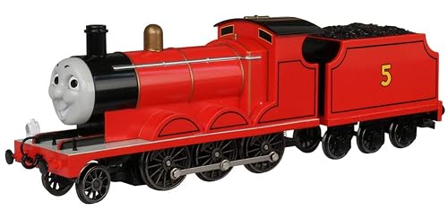 Bachmann Trains - THOMAS & FRIENDS JAMES THE RED ENGINE w/Moving Eyes ...