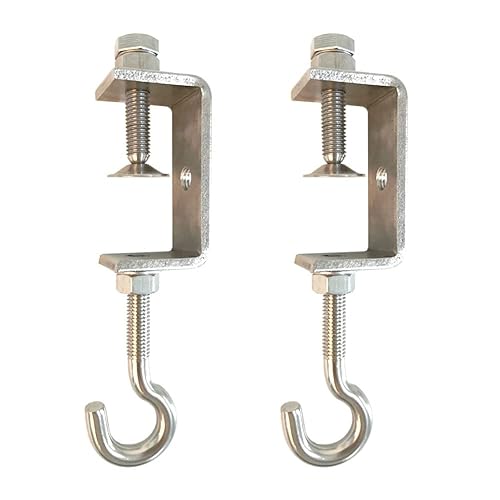 2" Aluminum Beam Hook; Alumawood Beam Hook; Hooks for Steel Rectangular ...