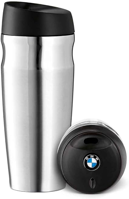 BMW Logo Genuine Premuim Thermo Tumbler Travel/Takeaway Steel Mug ...
