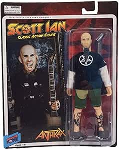 Amazon.com: Bif Bang Pow Scott Ian 8" Action Figure: Toys & Games