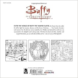 Amazon.com: Buffy the Vampire Slayer Adult Coloring Book (9781506702537 ...
