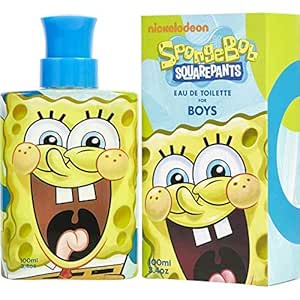 Amazon.com : SPONGEBOB SQUAREPANTS by Nickelodeon SPONGEBOB EDT SPRAY 3 ...