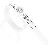 Amazon.com: Ring Sizer Measuring Set Reusable Finger Size Gauge Measure ...