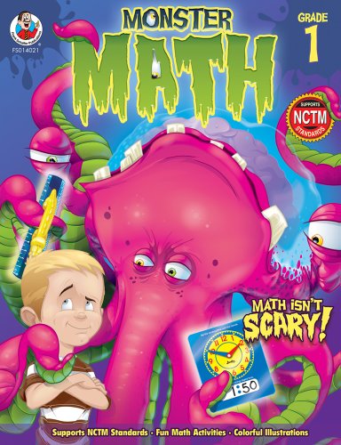 Monster Math, Grade 1: School Specialty Publishing: 0017257140212 ...
