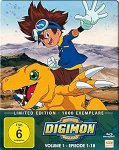 Digimon Adventure - Staffel 1, Volume 1: Episode 01-18 [Alemania] [Blu ...