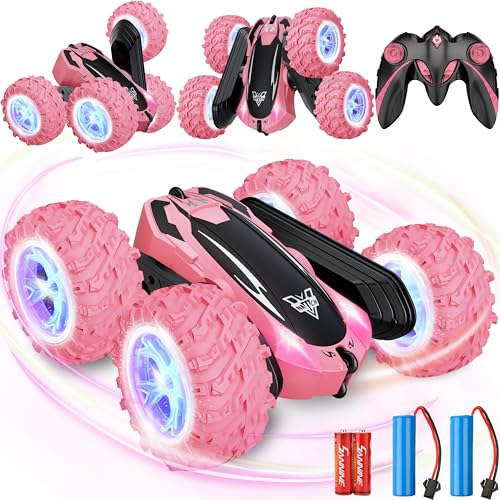 Remote Control Car, 2.4GHz RC Stunt Car, Double Sided 360° Rotating RC ...