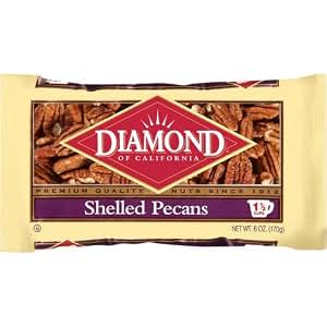 Amazon.com: Diamond Pecans, Shelled, 6 Oz: Prime Pantry