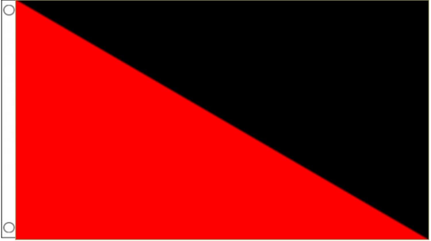 Anarchy Anarcho-Communism Anarcho-Syndicalism 3'x2' (90cm x 60cm) Flag ...