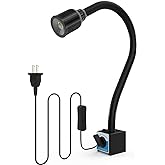 Magnetic Work Light, LED Machine Light with Flexible Gooseneck and ...