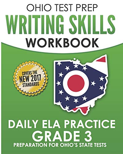 Amazon.com: OHIO TEST PREP Writing Skills Workbook Daily ELA Practice ...