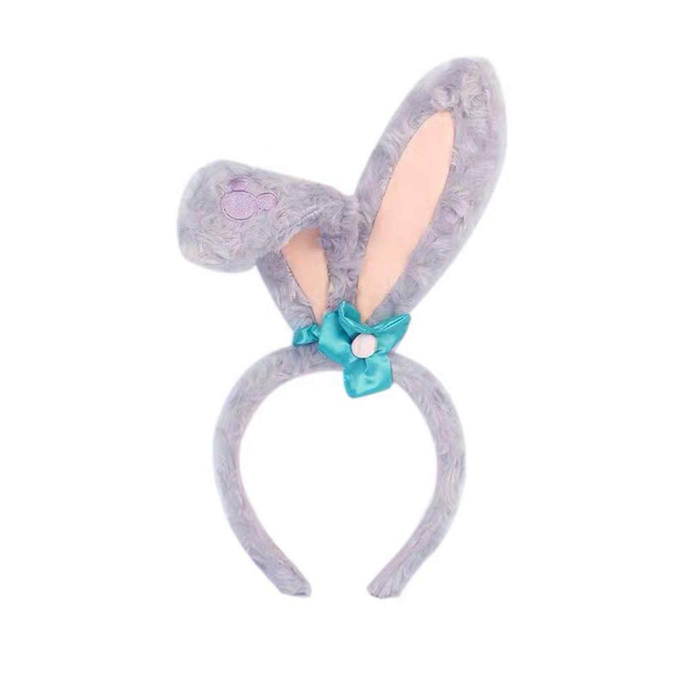 Amazon.com : Cute Bunny Headband, Rabbit Hair Head Band Tie Head Wrap ...