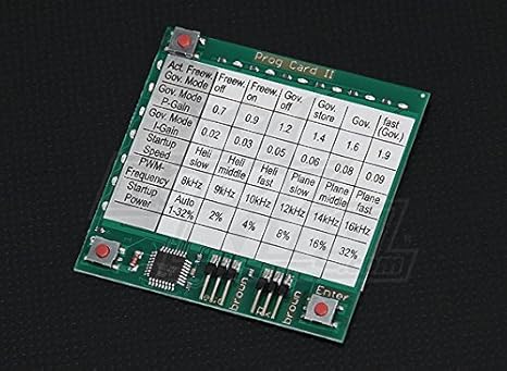 Hobbyking YEP ESC Programming Card by HobbyKing: Amazon.co.uk: Toys & Games