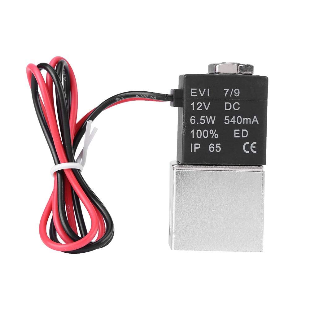 1/4 2 Way Normally Closed Pneumatic Aluminum Electric Solenoid Air ...