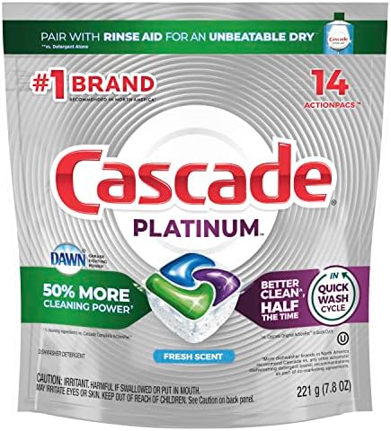 Cascade Action Dishwasher Detergent Tabs, 14 CT price in Saudi Arabia ...