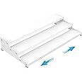 Amazon.com: Wobmmi Expandable Spice Rack Storage organizer with 3-Tier ...