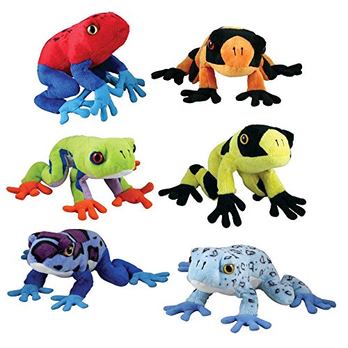 Cuddle Zoo, Tree Frogs (6-Piece Set) in Kuwait | Whizz Categories
