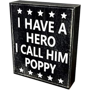 Amazon.com: 5x8 Sign with Pine Tree's Saying "Welcome To Poppy's Place ...