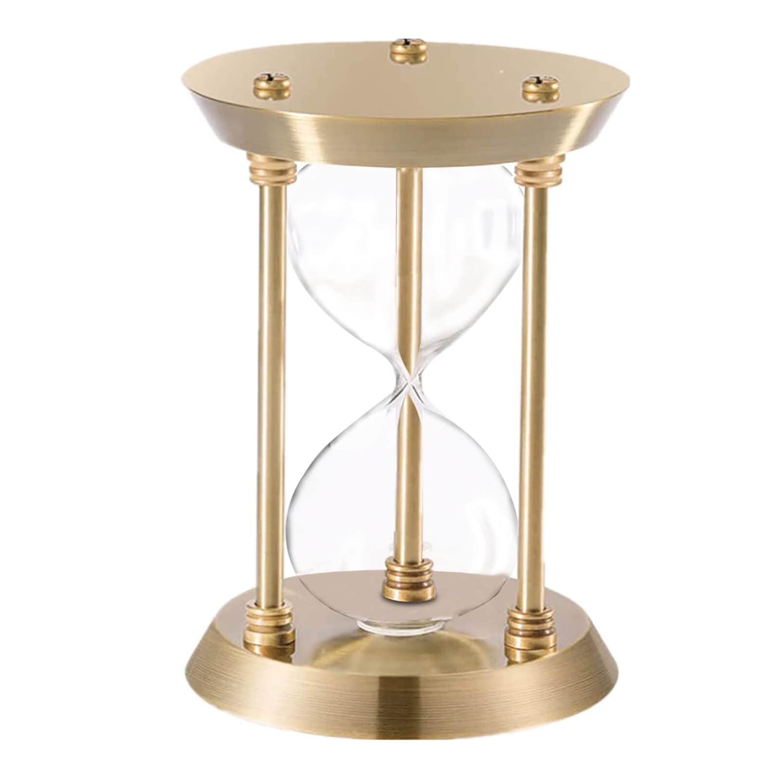 DIY Brass Empty Hourglass for Wedding Sand Ceremony, Small Unity Hour ...