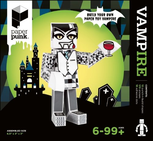 PAPER PUNK VAMPIRE/WEREWOLF: Build Your Own Paper Toy Vampire/Werewolf ...