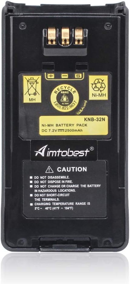 Amazon.com: KNB-32N 7.2V 2500mAh Ni-MH Battery Compatible for Kenwood ...