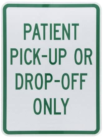 Tapco P-8 Engineer Grade Prismatic Rectangular Parking Sign, Legend ...