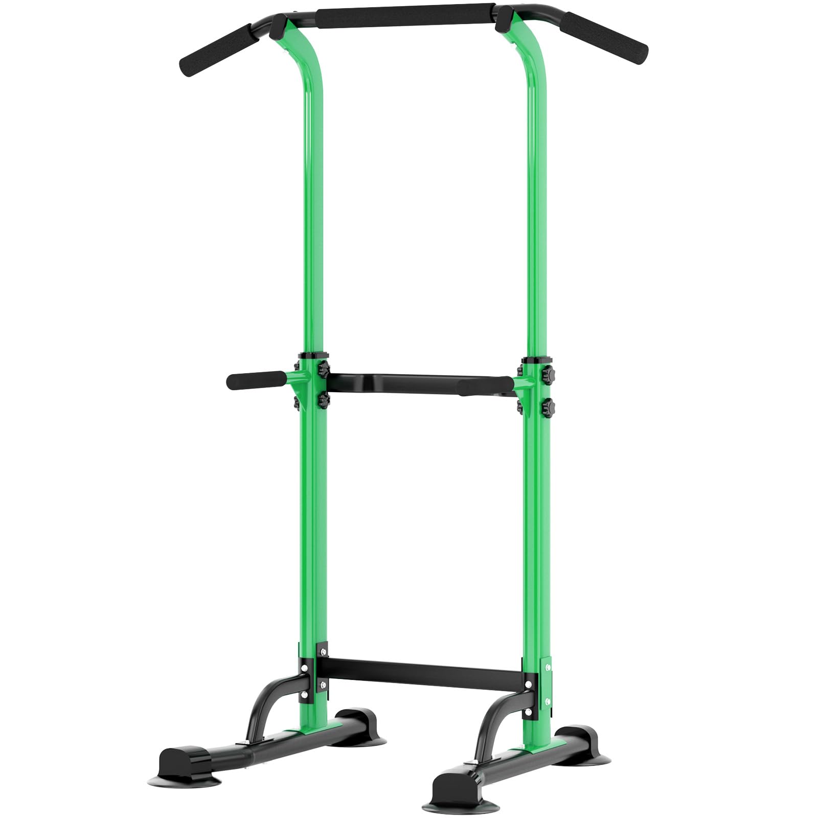 soges Power Tower Pull Up Bar Station, Free Standing Pull Up Rack Dip ...