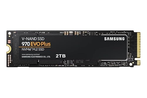 Samsung 970 EVO Plus SSD 2TB NVMe M.2 Internal Solid State Drive w/ V ...