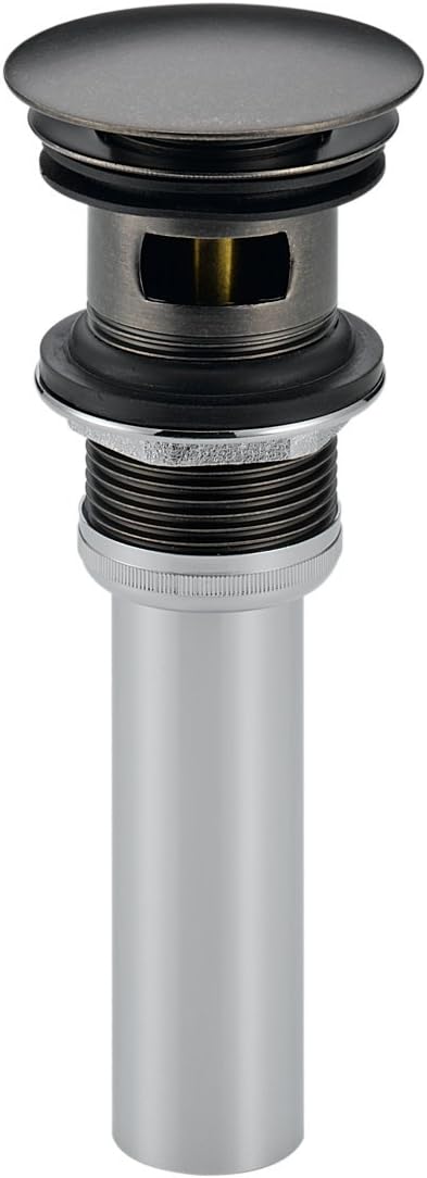 Delta Faucet 72173-PT Push Pop-Up with Overflow, Aged Pewter - Bathroom ...