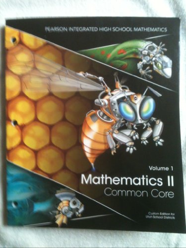 Amazon.com: Mathematics ll, Common Core, Volume 1 (2014), Custom ...
