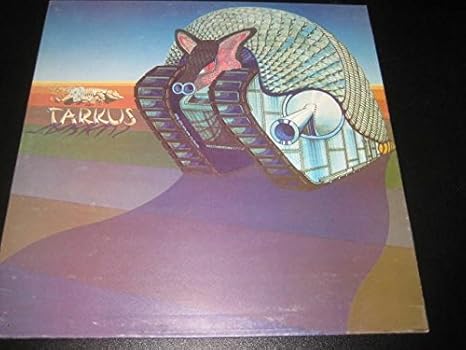 Tarkus Lp Vinyl Album Uk Island 1971 Amazon De Musik
