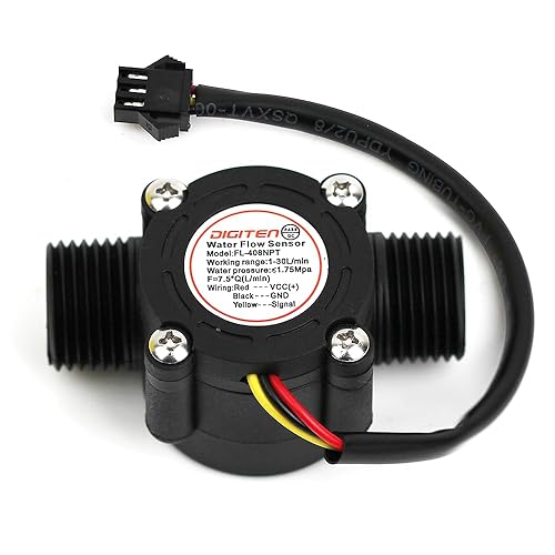 G12 Flow Hall Sensor With Npt Thread 1 30lmin Flow Meter Flowmeter Counter Arduino