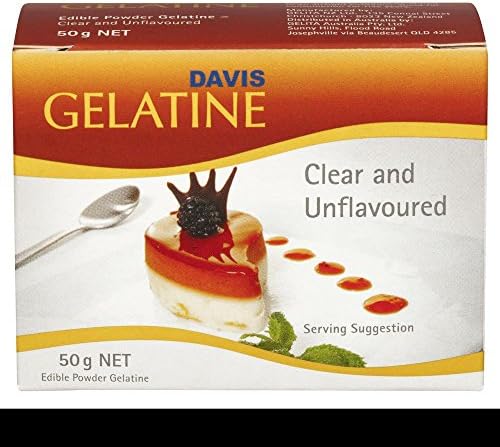 Davis Gelatine Clear & Unflavoured, 50g price in UAE | Amazon UAE ...
