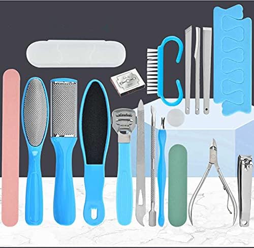 Pedicure Kit,20 in 1 Professional Pedicure Tools set Stainless Steel ...