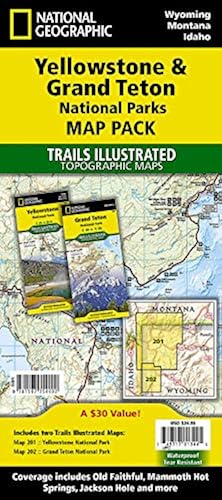 Yellowstone and Grand Teton National Parks [Map Pack Bundle] (National ...