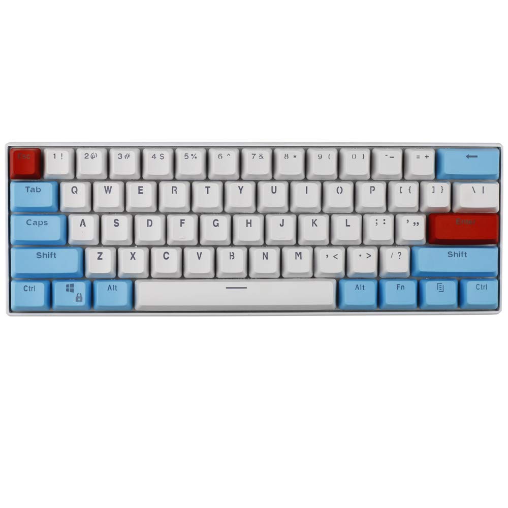 Buy Taide 61 Key ANSI Layout OEM Profile PBT Thick Keycaps for 60% ...