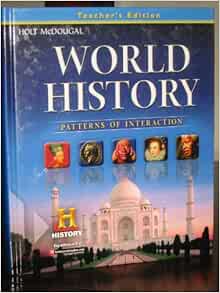 Amazon.com: World History: Patterns of Interaction: Teacher Edition ...