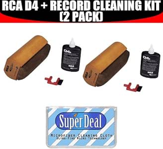 Amazon.com: RCA Discwasher D4+ RECORD CLEANING KIT-2 PACK: Electronics