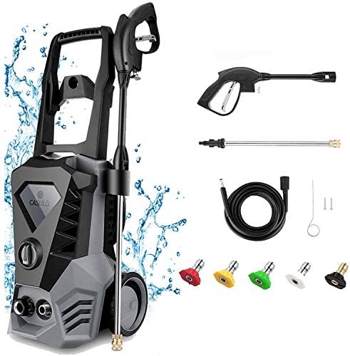 Electric Pressure Washer 3500 PSI Max 2.6GPM 1800W High Power Washer ...
