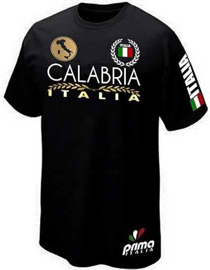 T-Shirt Calabria Italia - Calabre Italie - réf PI1693T (L): Amazon.fr ...