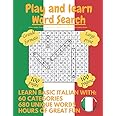 Play and learn: Large Print Italian Word Search Puzzle Book For Kids ...