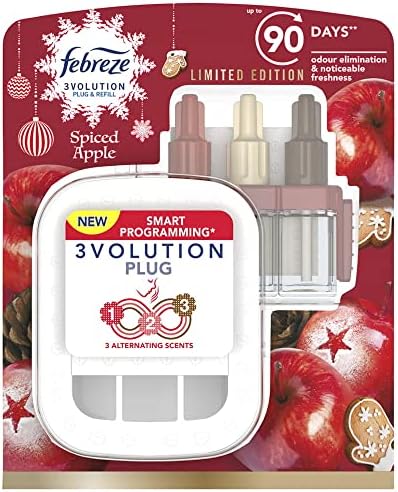 سعر Febreze 3volution Plug Starter Kit & Refill Spiced Apple فى ...
