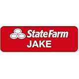 Jake From State Farm Halloween Costume Name Tag Funny Halloween ...