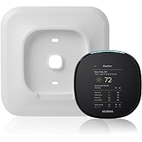 Wall Plate Bracket for Ecobee 4 Smart Wi-Fi Thermostat (White ...
