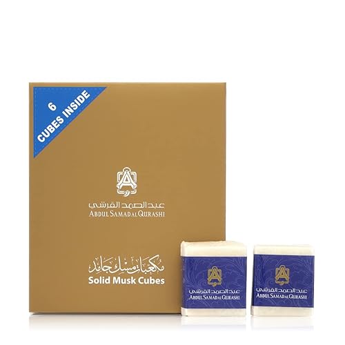 Arabiana 6 Pcs Solid Musk Cubes Abdul Samad Al Qurashi in Sealed Box ...