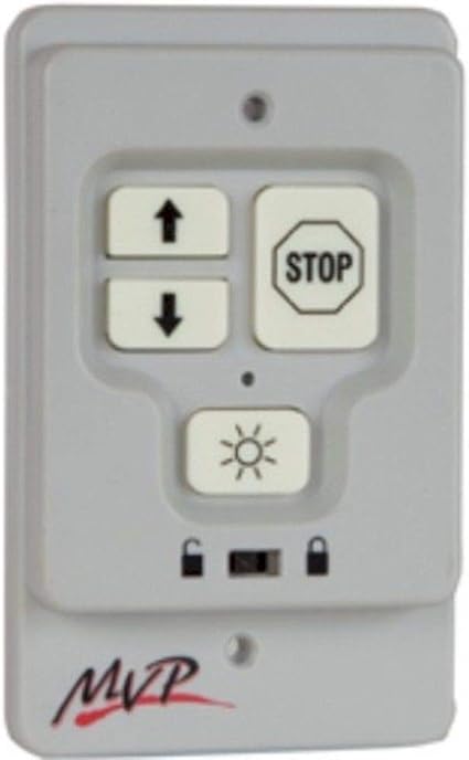 Allstar Allister 110838 Deluxe 7 Function MVP Garage Door Opener Wall ...